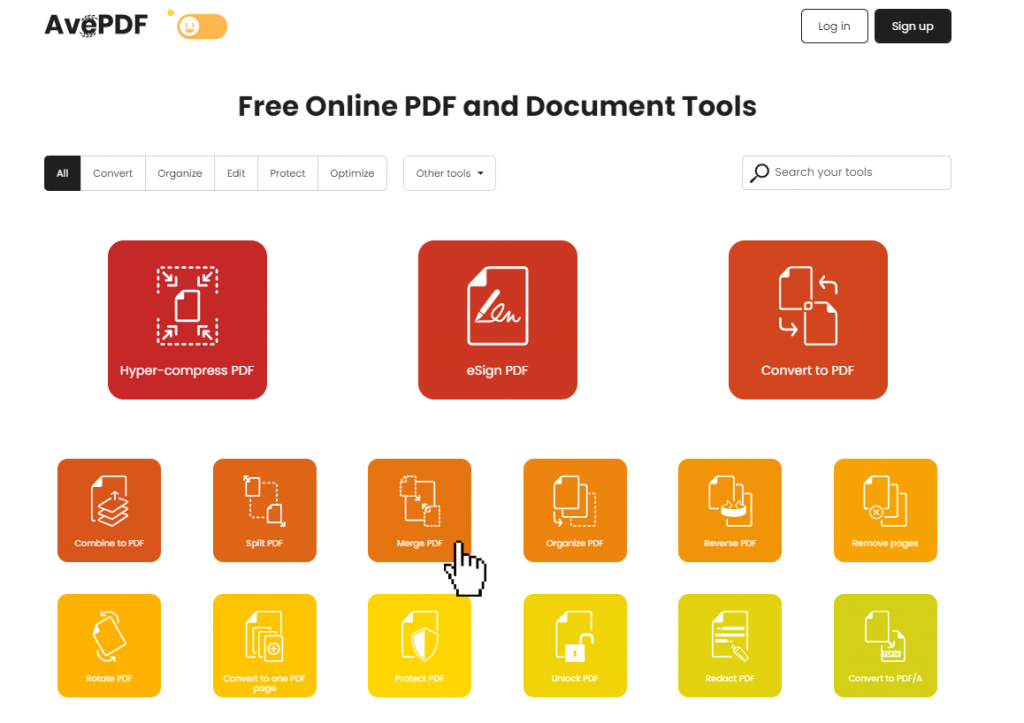 How to Merge your Documents and Images to PDF Online?