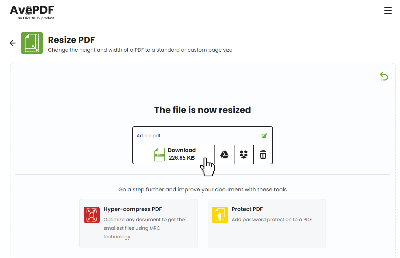 How To Resize A PDF Online And Modify The Height And Width Of The Pages AvePDF Blog