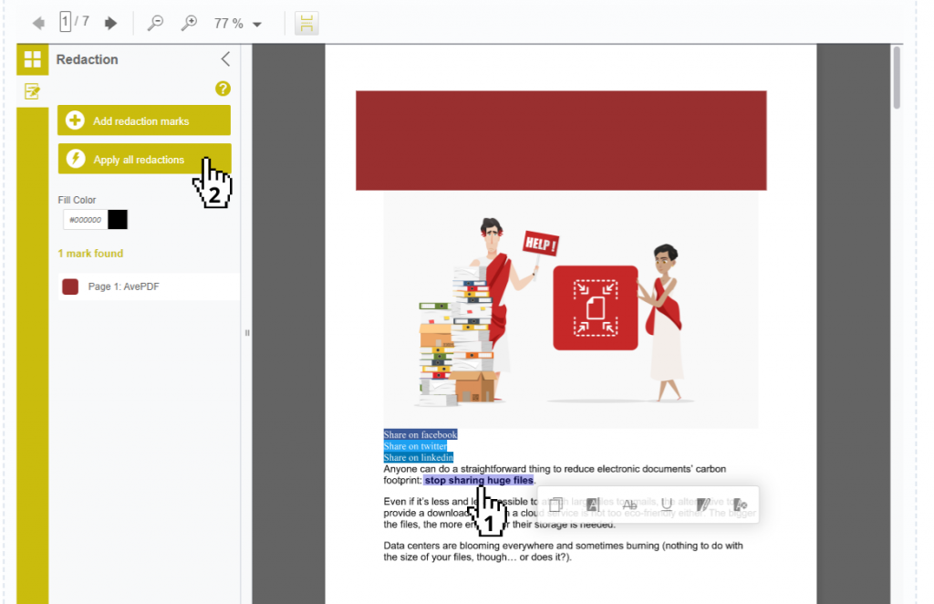 How to Redact a PDF Online and Remove Personal and Sensitive Data ...